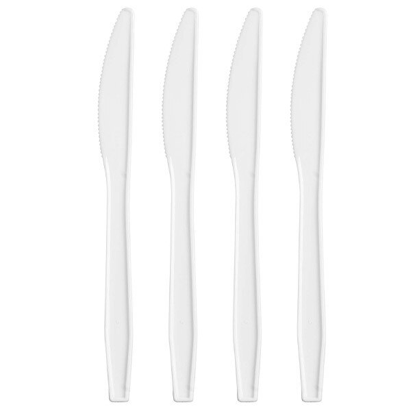 Medium Weight Plastic Knife - 1000 per Case | MedSTAT